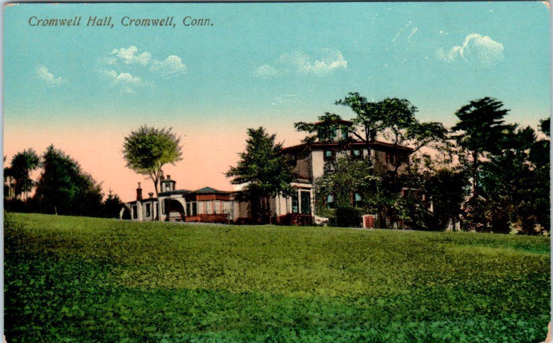 CROMWELL, Connecticut CT CROMWELL HALL ca 1910s Postcard | United ...