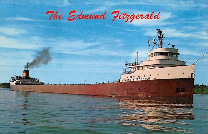 Str The Edmund Fitzgerald launched in 1958 Freighter Ship | Topics ...