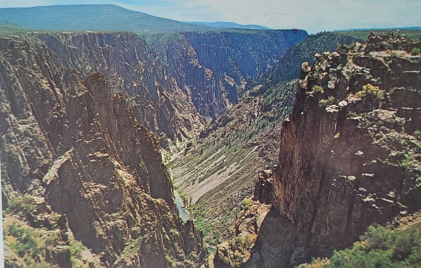 Pulpit Rock Observation Point Black Canyon Gunnison Montrose CO ...