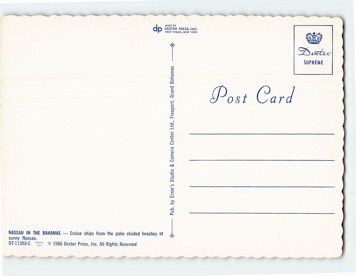 Postcard Palm Shaded Beach in Sunny Nassau, Bahamas | Latin & South ...