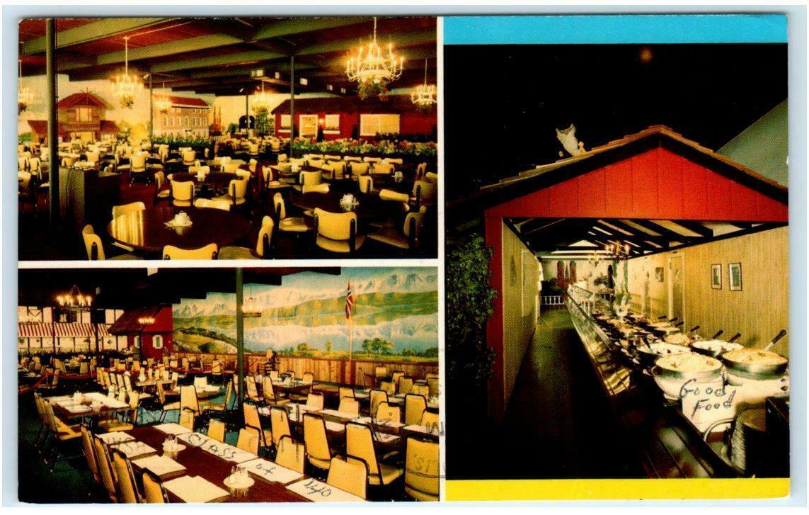 MINNEAPOLIS, MN ~ Roadside JOLLY TROLL SMORGASBORD 1965 Postcard ...