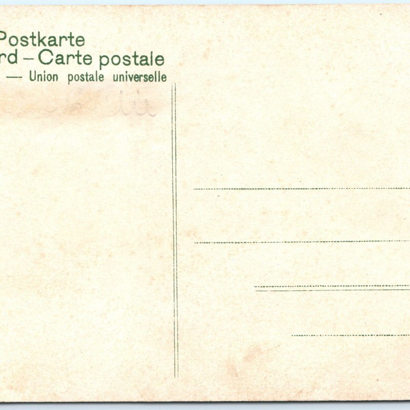 c1900s Max Miller Art Painting Steamboat Steamer Battleship Postcard ...