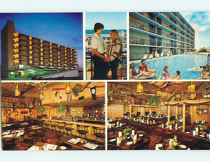 Unused 1980's BEACH TERRACE RESTAURANT & MOTEL Wildwood New Jersey NJ ...