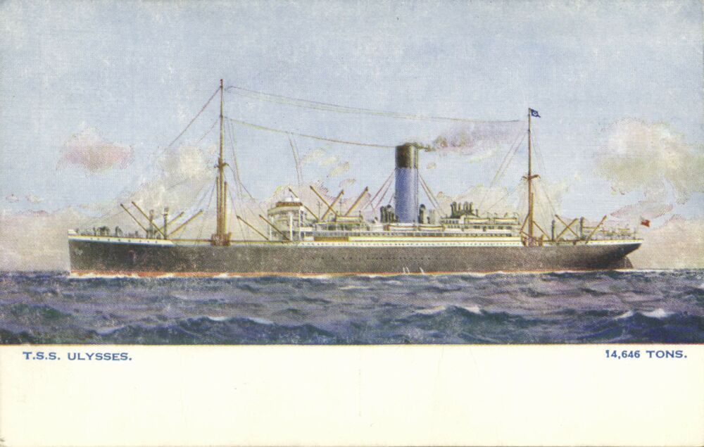 The Blue Funnel Line Steamer "T.S.S. Ulysses" (1920s) II | Topics ...