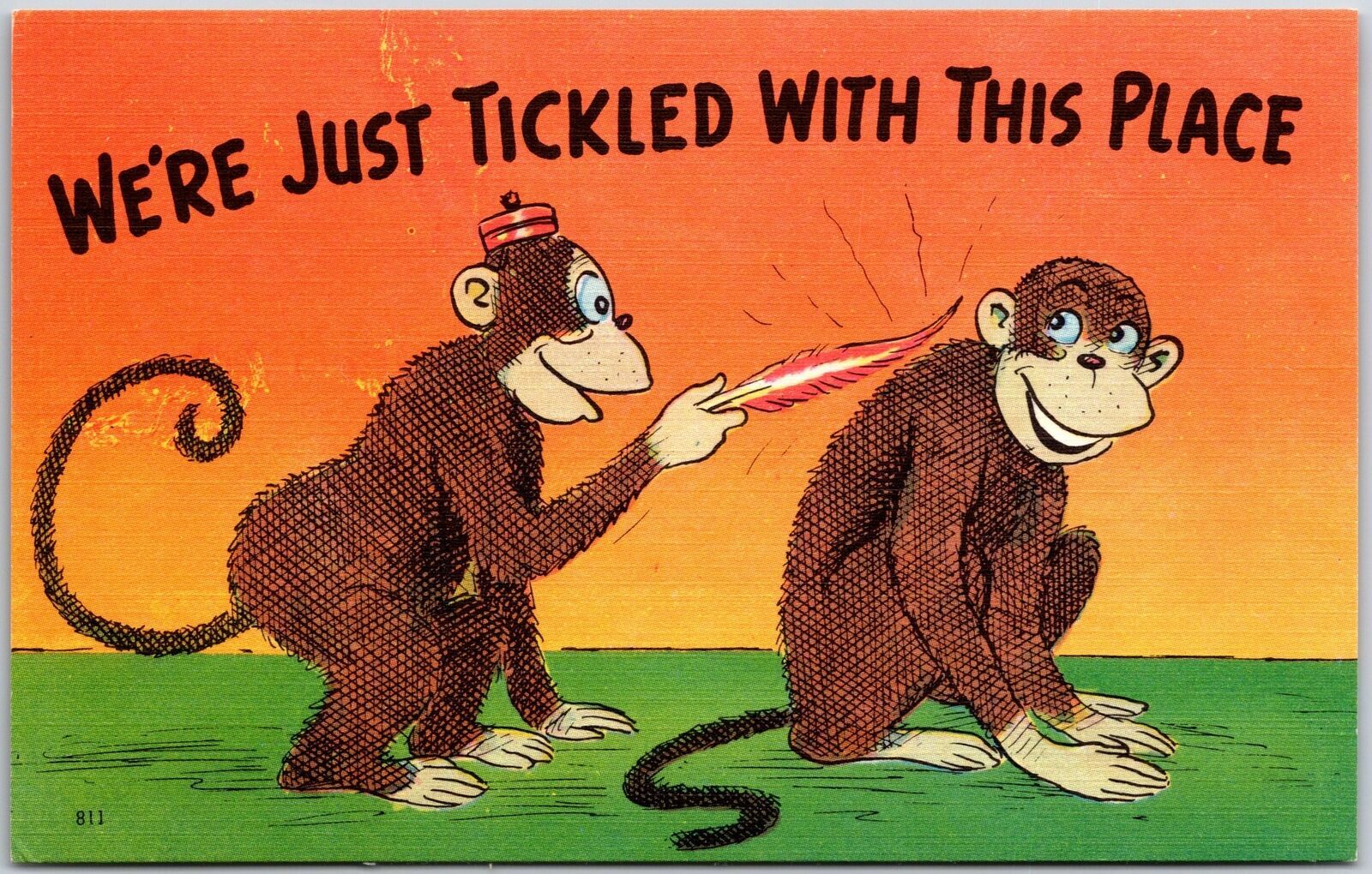 Monkey Tickling The Other One "We'Re Just Tickled With This Place ...