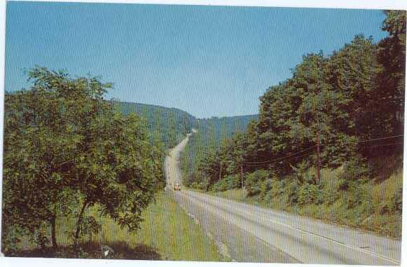 U.S. Route 40 and Chestnut Ridge Pennsylvania PA El. 2418 | United ...