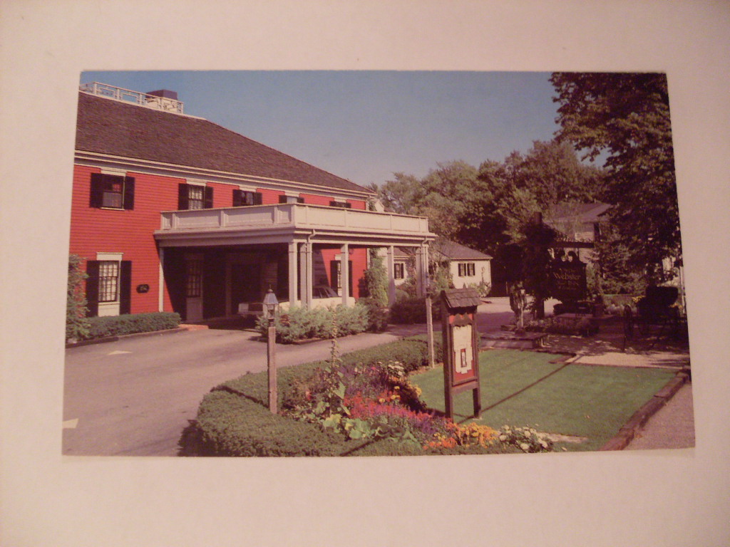 pre-1980 DANIEL WEBSTER INN & RESTAURANT Sandwich Village CAPE COD MA ...