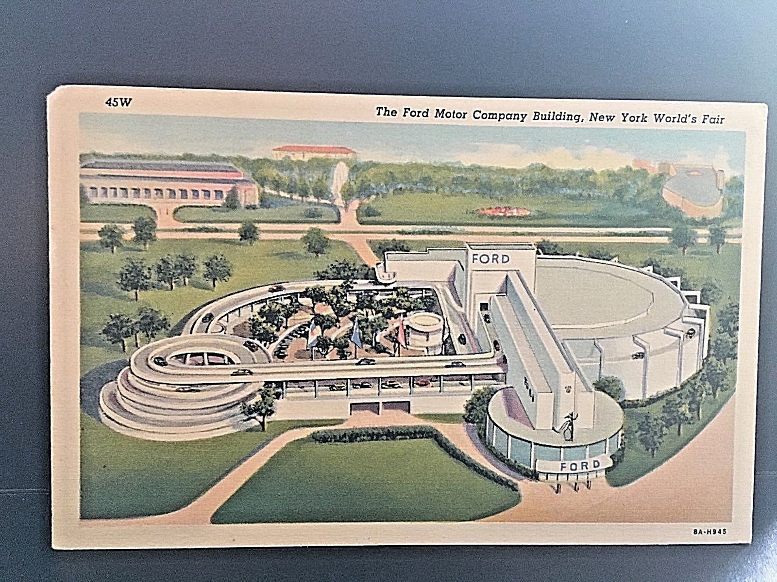 Postcard The Ford Motor Company Building, New York's World Fair X6 ...