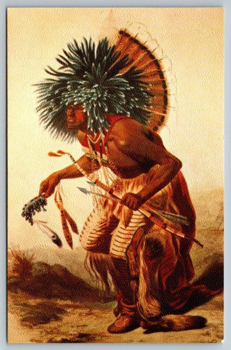 Native American The Dog Dancer Postcard | Other / Unsorted, Postcard ...