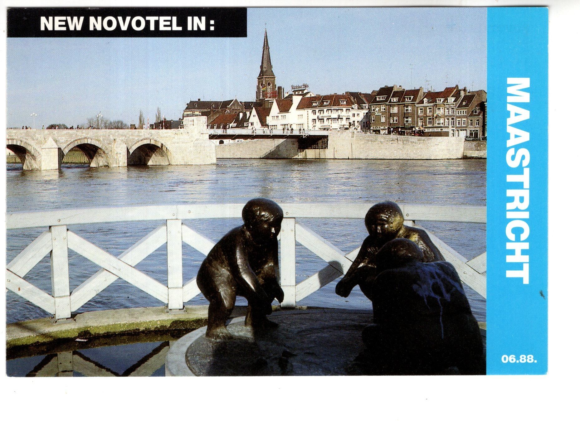 Novotel Maastright, Hotel, Netherlands, Statue Children Playing ...