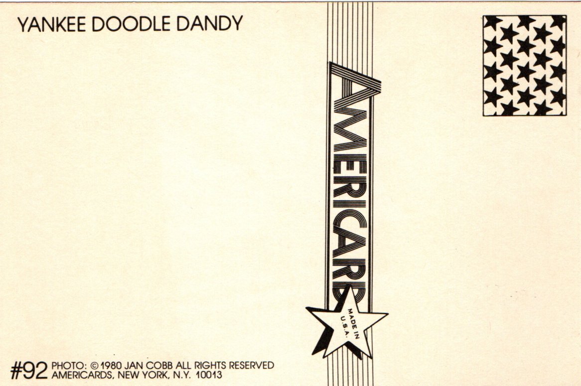 Yankee Doodle Dandy 1980 Jan Cobb Show your Red White & Blue Garter ...