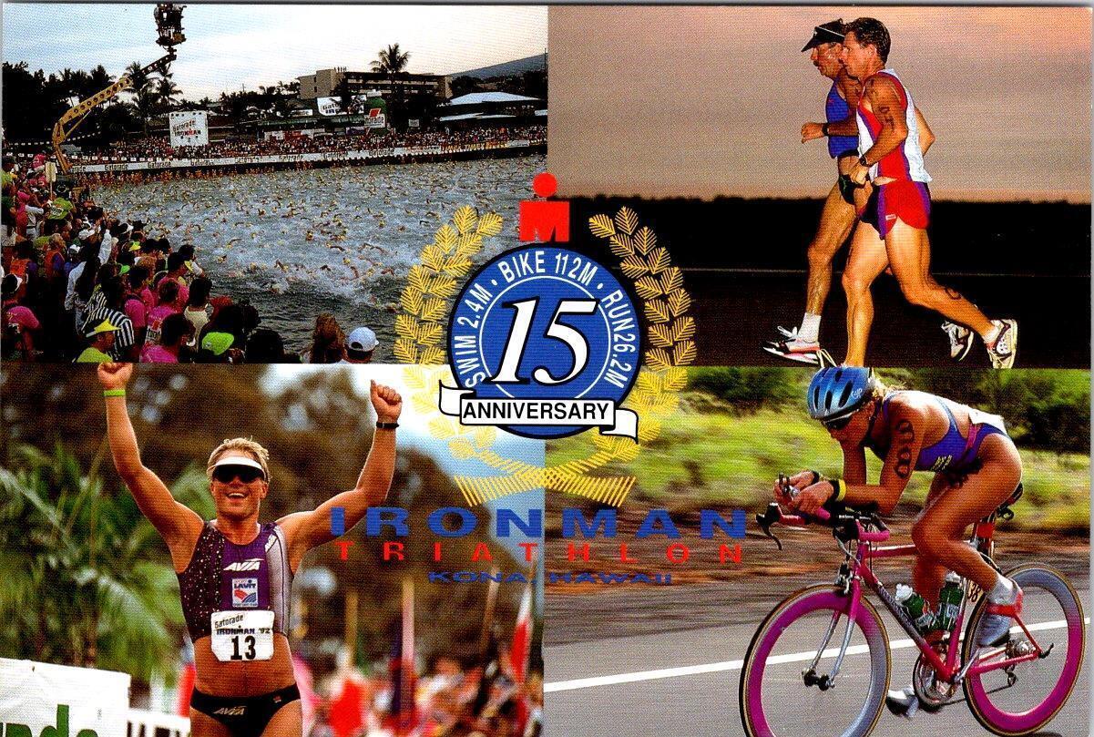 Kona, HI Hawaii 15th IRONMAN TRIATHLON WORLD CHAMPIONSHIP Athletes 4X6 ...