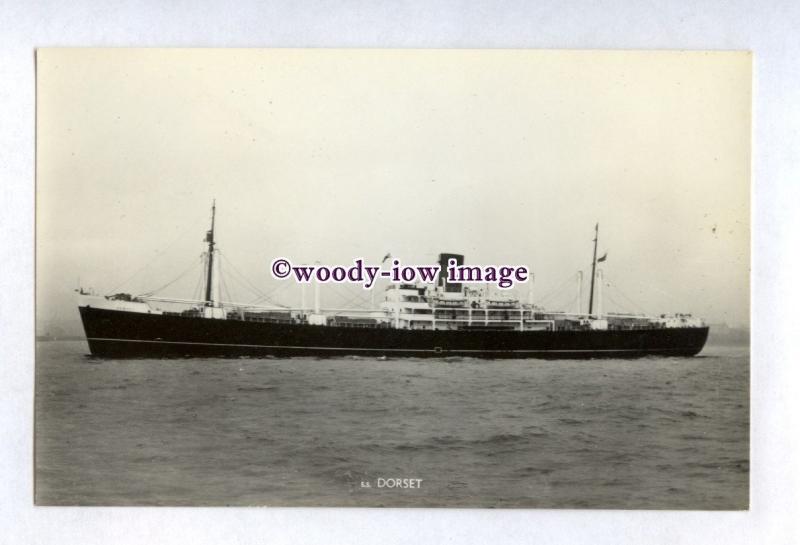 pf8249 - Federal Steam Nav Cargo Ship - Dorset , built 1949 - postcard ...