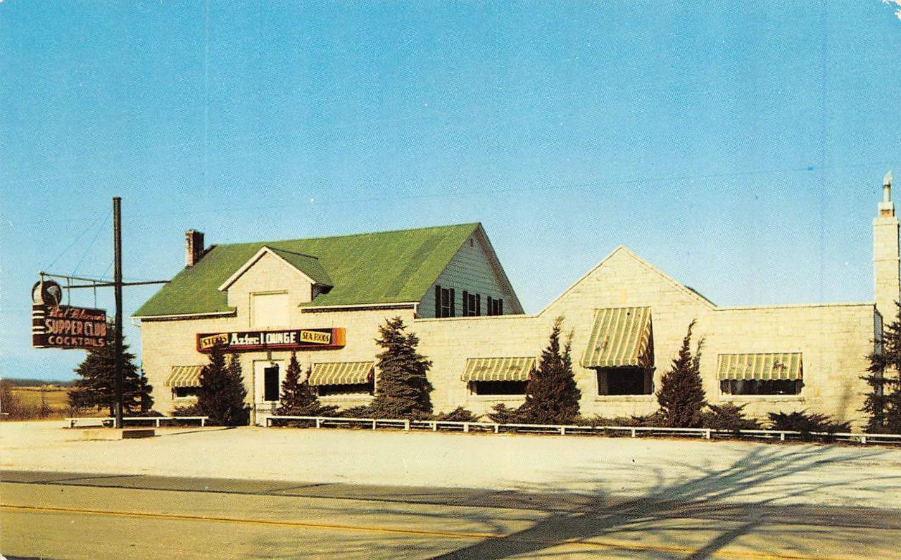 Palatine, IL Illinois SUPPER CLUB RESTAURANT~Aztec Lounge ROADSIDE ...