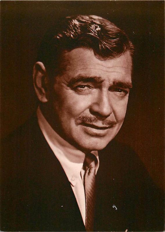 Clark Gable Actor in the 1930s-1940s Modern Postcard | Topics - People ...