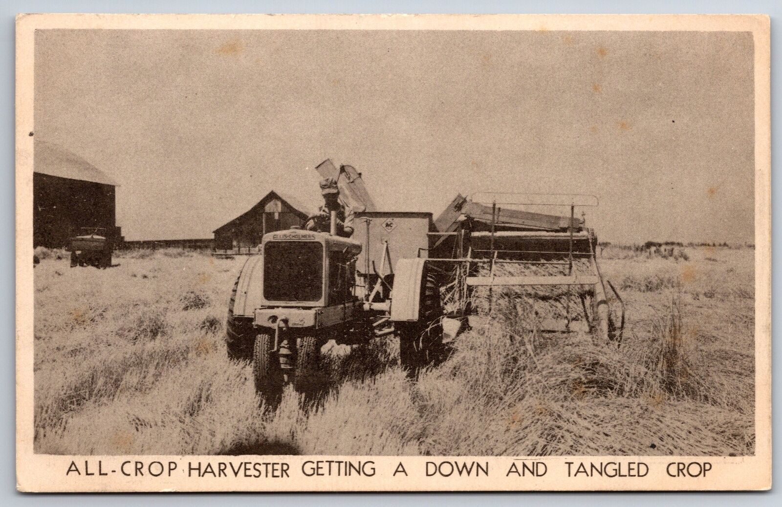 Springfield IL Fair~All-Crop Harvester~Farm~Milwaukee Allis-Chalmers ...