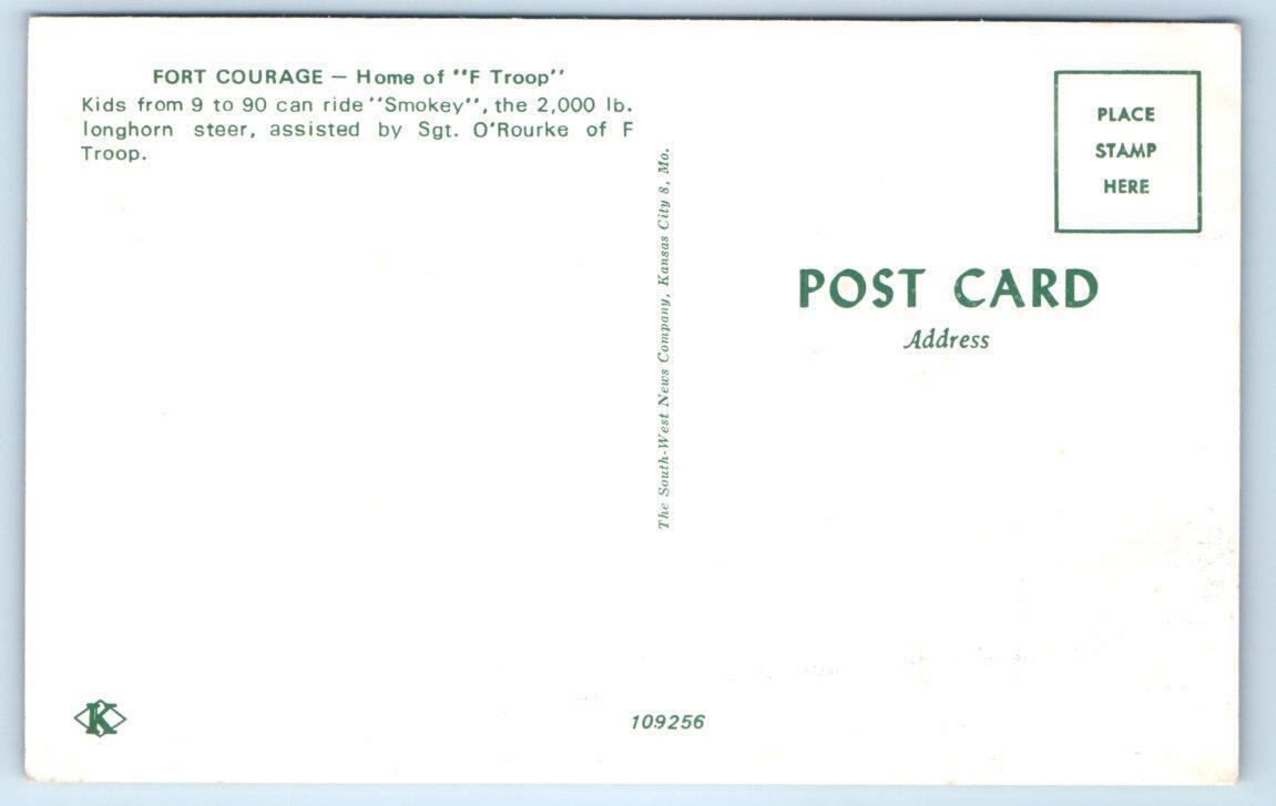 FORT COURAGE, Houck AZ ~ "F TROOP" Theme Park c1960s Apache County ...