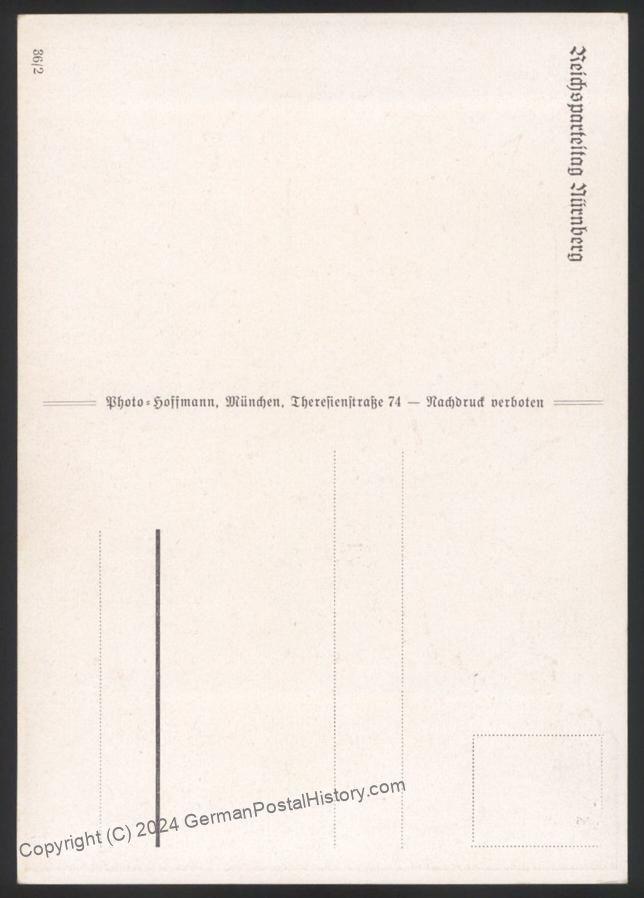 3rd Reich 1936 Nuernberg Reichsparteitag Nuremberg Party Rally ...