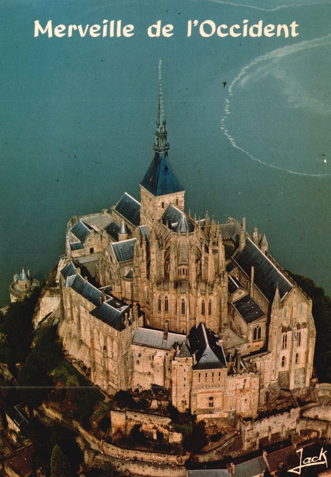 Postcard Merveille De l'Occident The Abbey Church and the Wonder ...