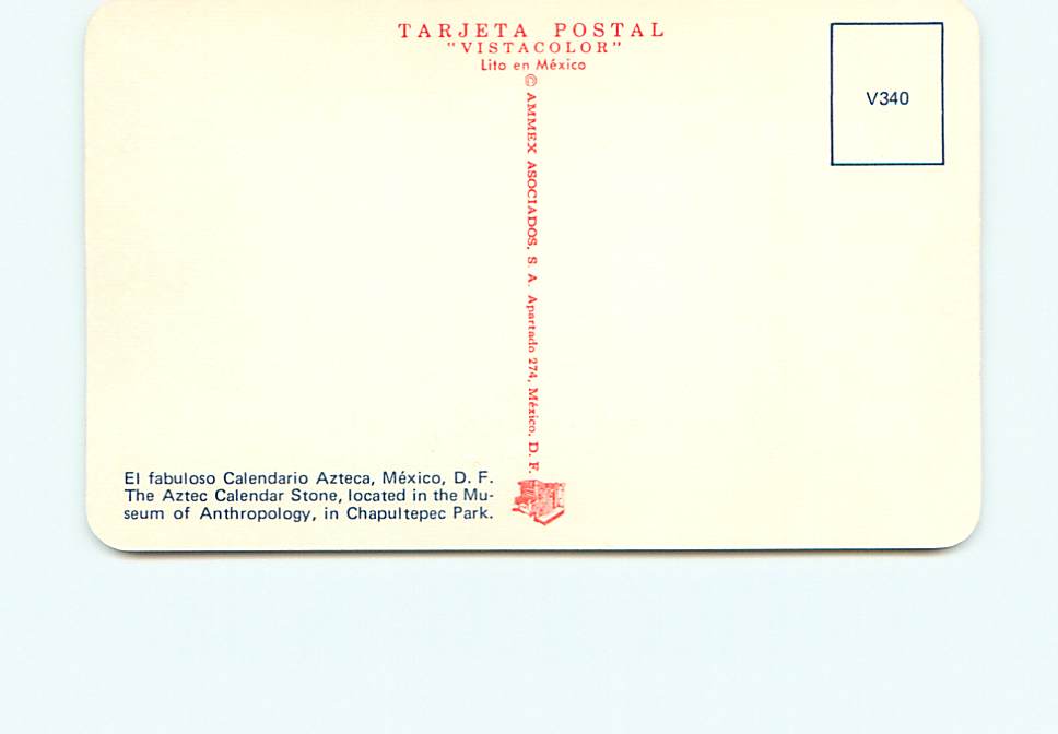 Aztec Calendar stone Azteca Mexico Museum of Anthropology | Topics ...