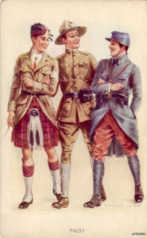 Three Nations of WWI Soldiers Archie Gunn Pals! | Other / Unsorted ...