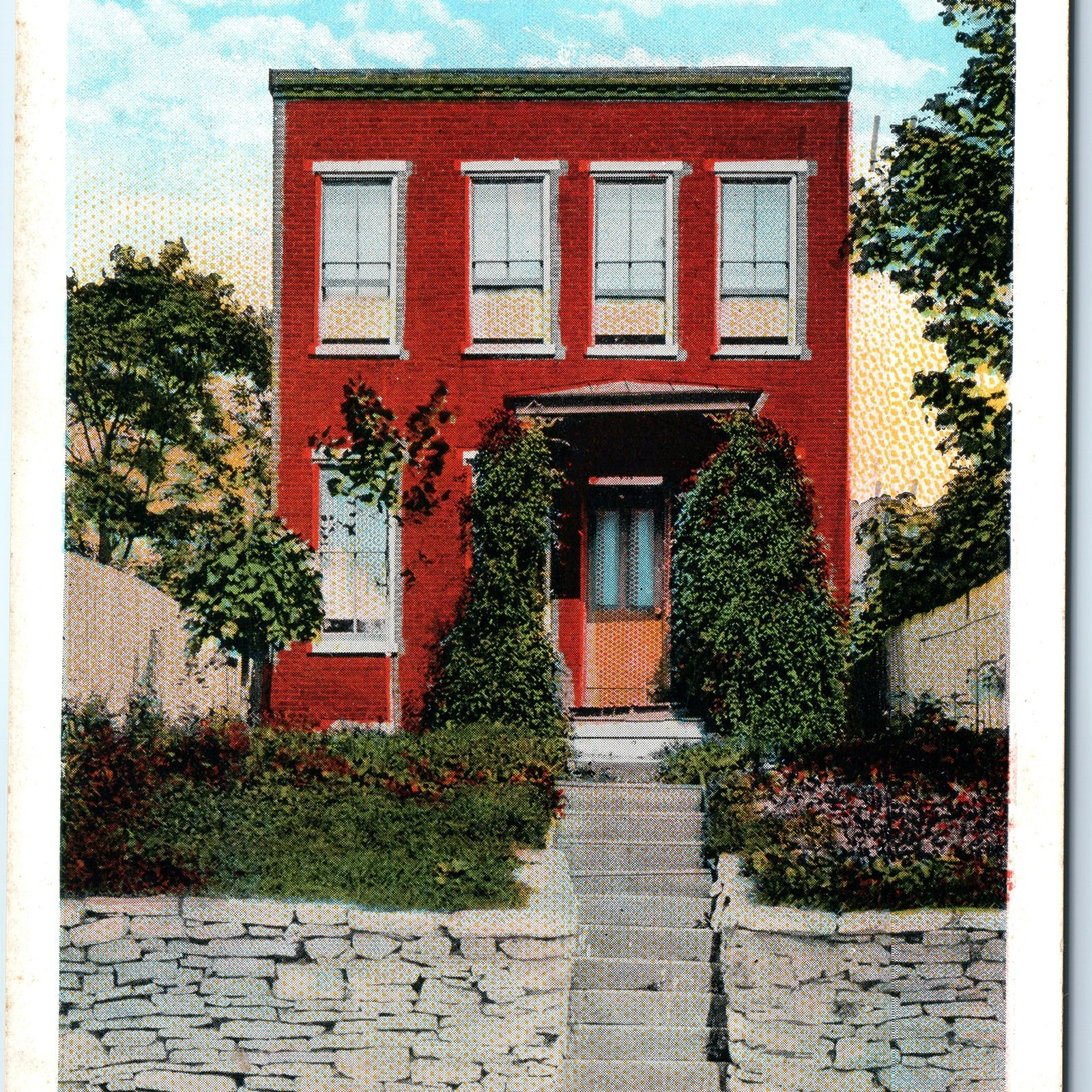 c1910s Lancaster, PA Ten Hour House PC Built Construction Benjamin ...