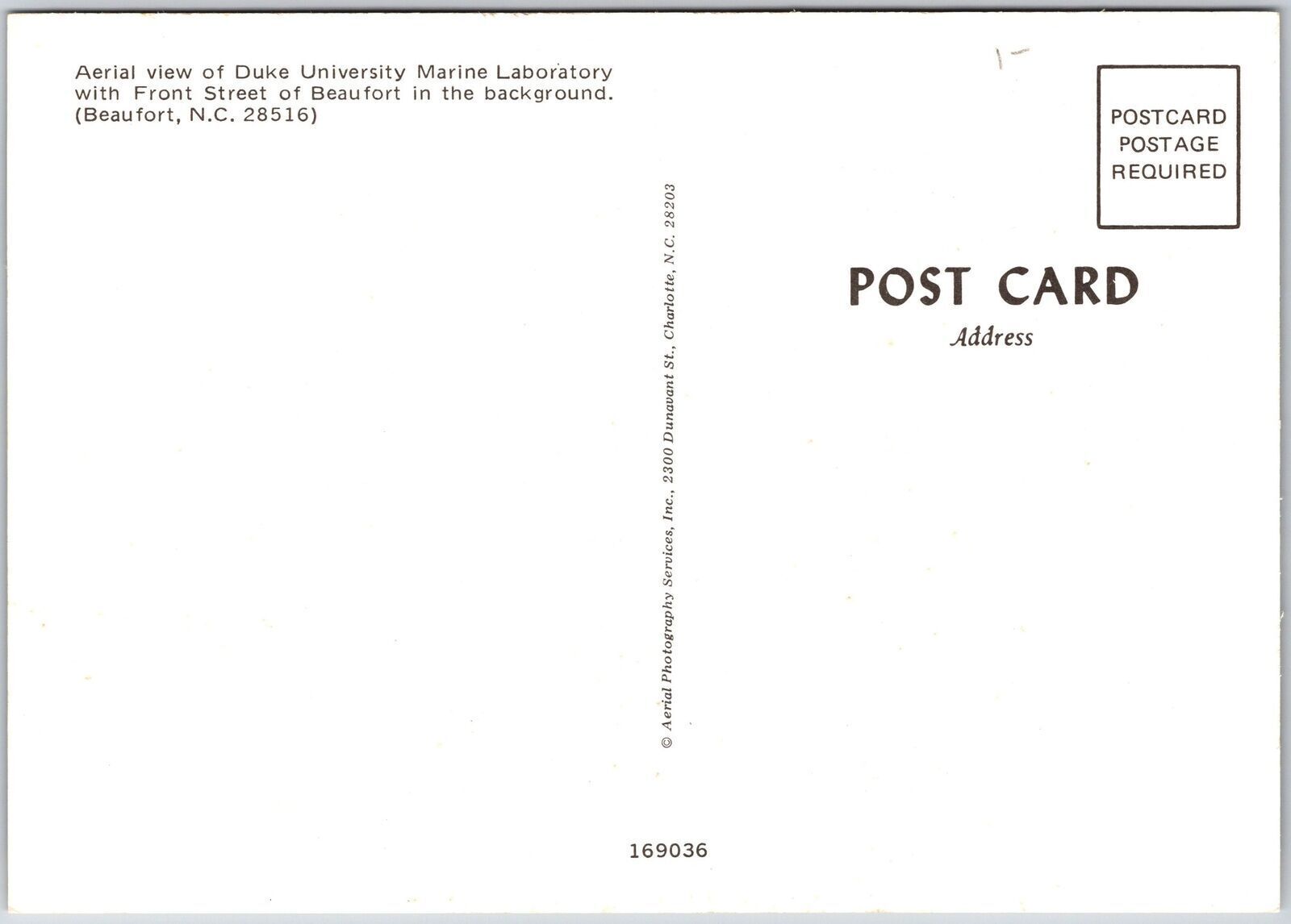 Duke University Marine Lab Beaufort North Carolina Aerial View Island ...