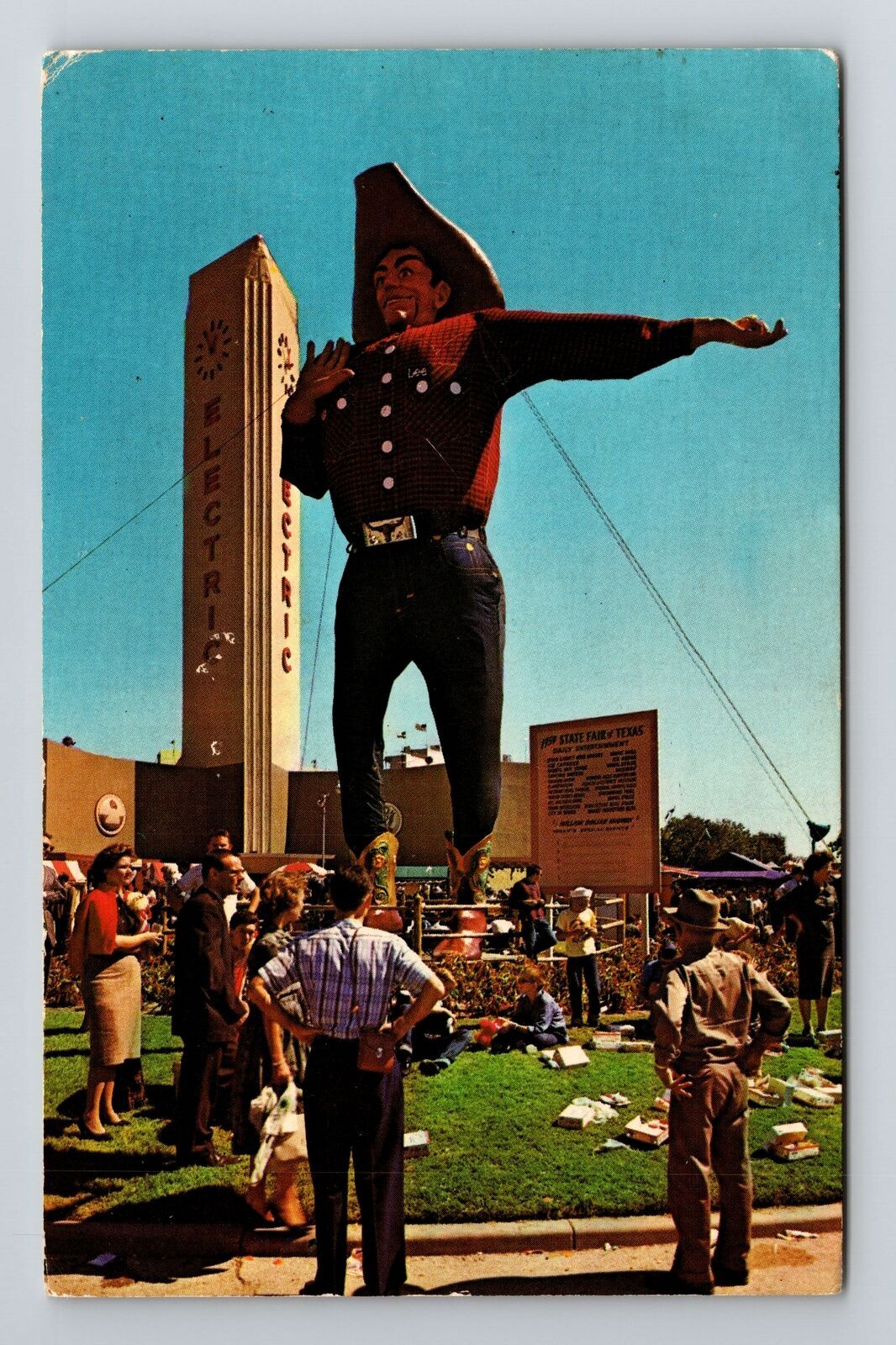Dallas TX - Texas, Big Tex, World's Tallest Cowboy, State Fair ...