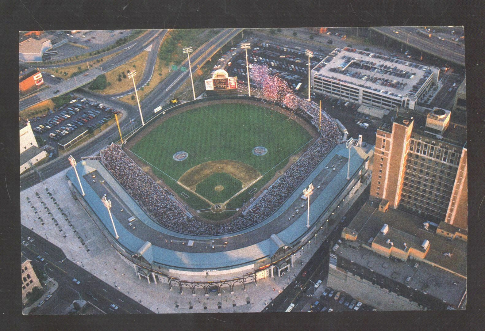Buffalo Bisons Minor League Baseball Stadium Aerial View Postcard NY ...