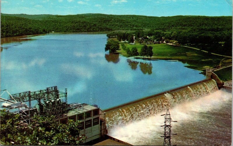 Powersite Dam Lake Taneycomo Missouri Ozarks White River VTG Postcard ...