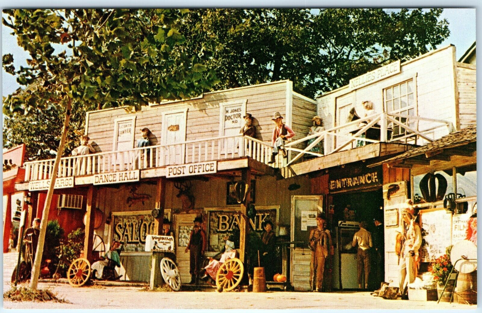 c1960s Lake Ozark, MO Dogpatch Hillbilly Farm Bagnell Dam US Hwy 54 ...