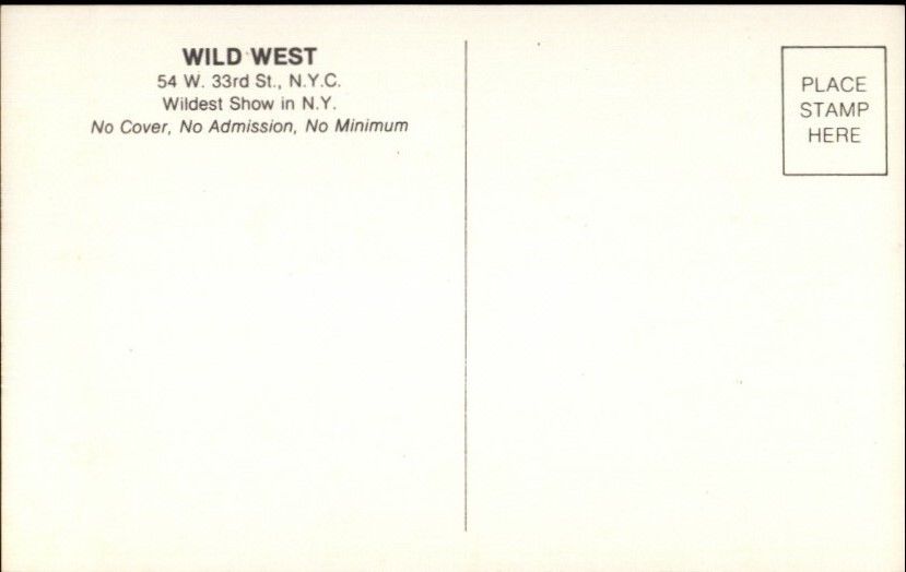 New York City Wild West Sexy Pin Up Nude Cowgirl Postcard #1 | Topics ...