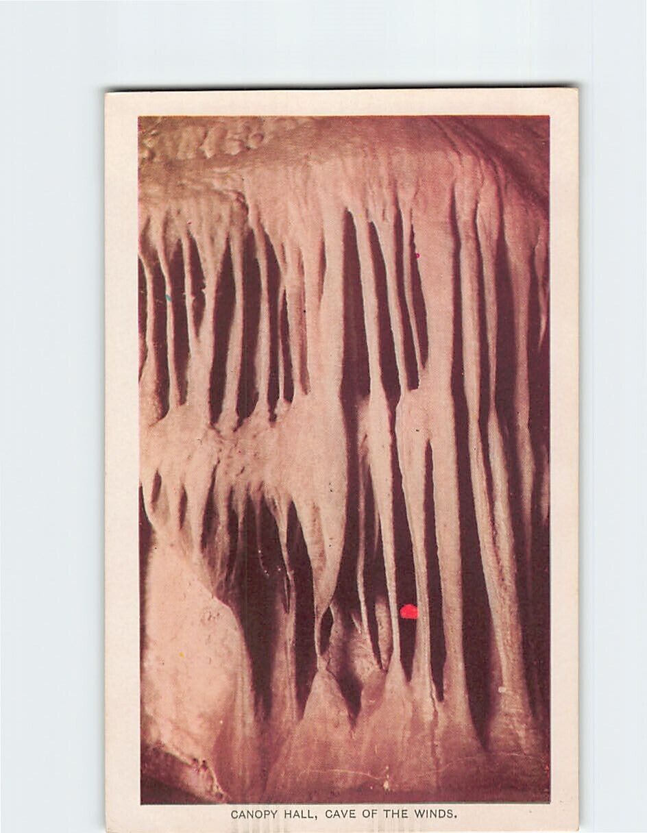 Postcard Canopy Hall Cave Of The Winds Manitou Springs Colorado USA ...