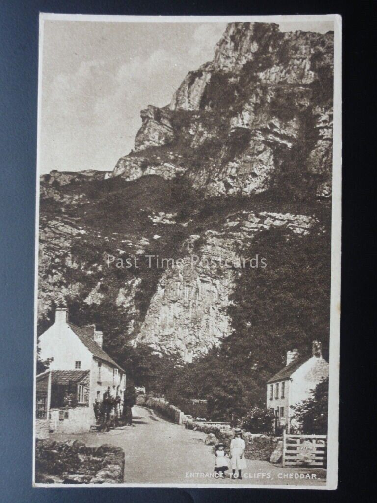 Somerset CHEDDAR GORGE & CAVES 8 x Collection - Old Postcard by Cox's ...