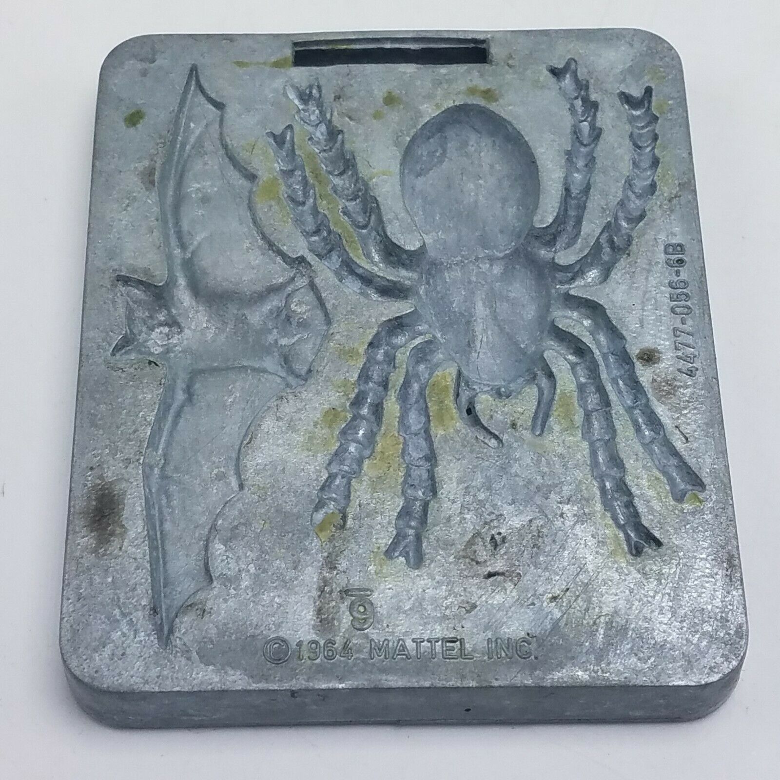 1964 Thingmaker Creepy Crawlers Bat Spider Mold Mattel 4477 056 6B ...