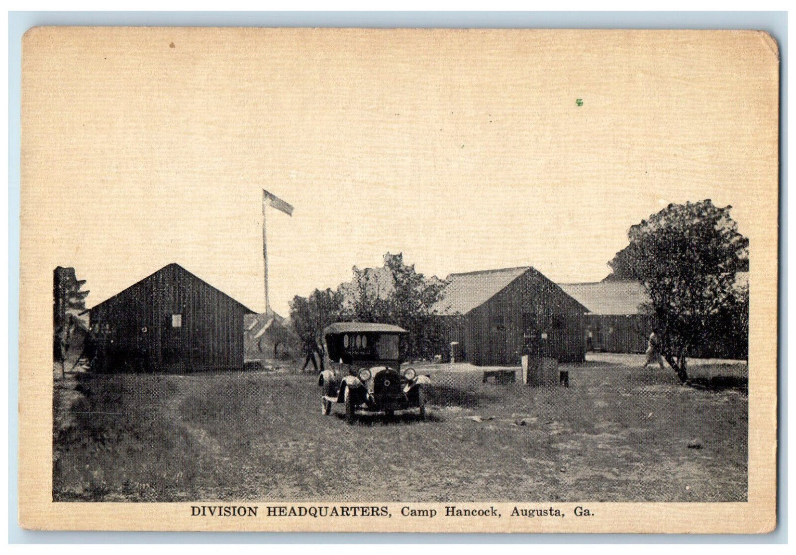 c1940's Division Headquarters Camp Hancock Augusta Georgia GA WW2 ...