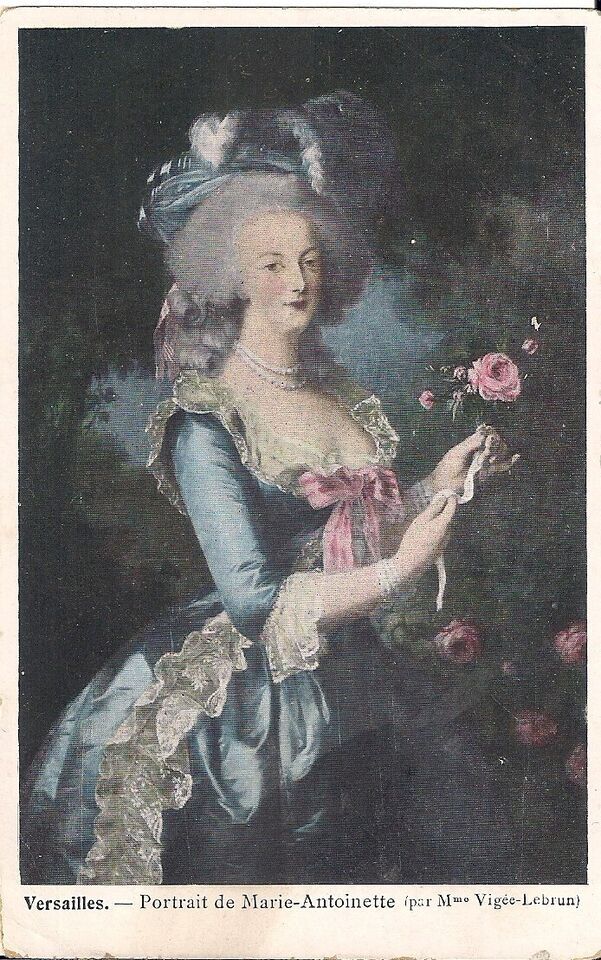 Royalty, Marie Antoinette, Queen of France at Versailles, Portrait 1910 ...