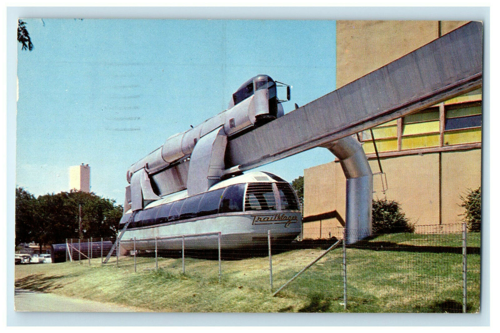 1961 Famous Monorail at Fair Park, Dallas Texas TX Posted Vintage ...