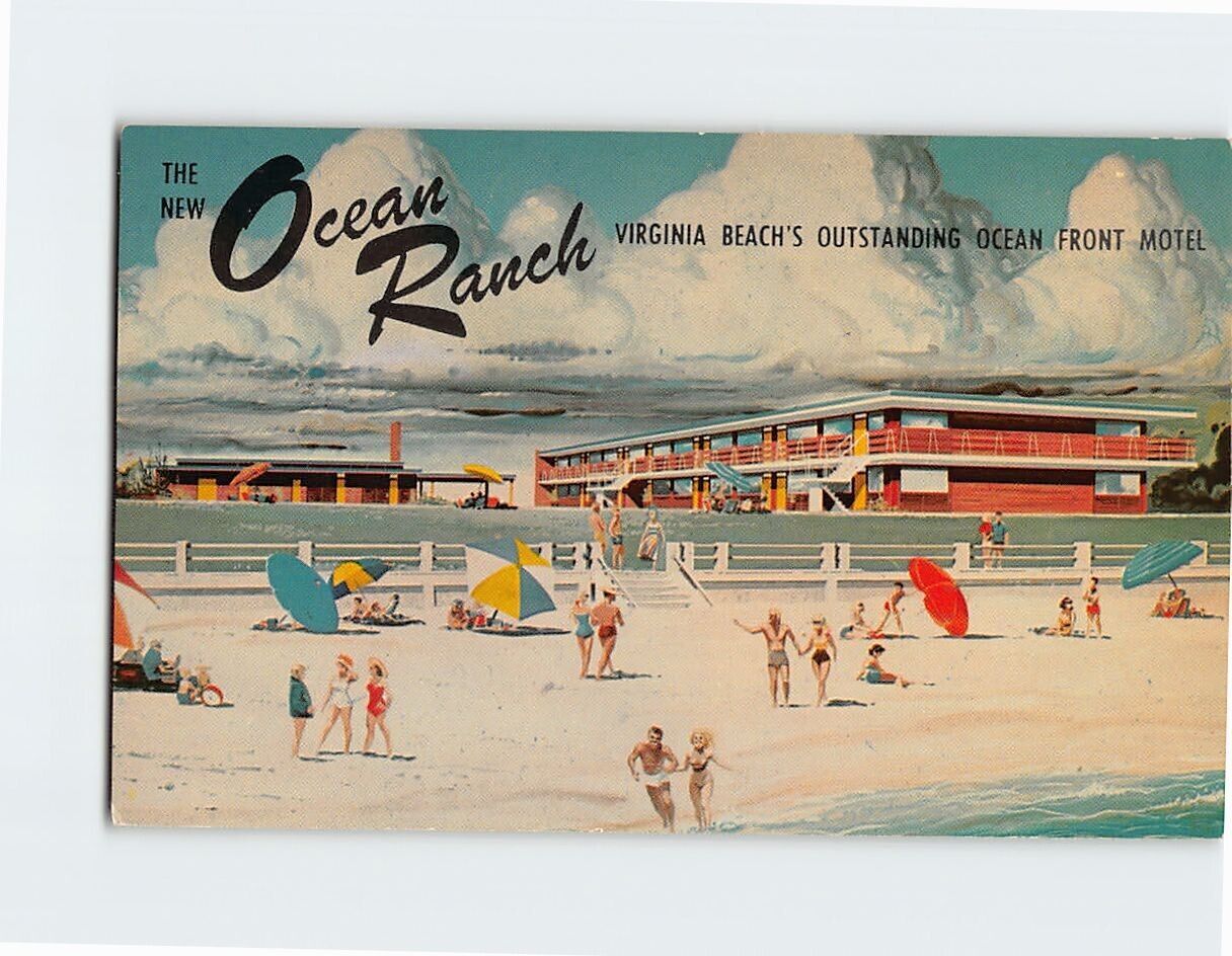 Postcard The New Ocean Ranch, Virginia Beach's Outstanding Ocean Front ...