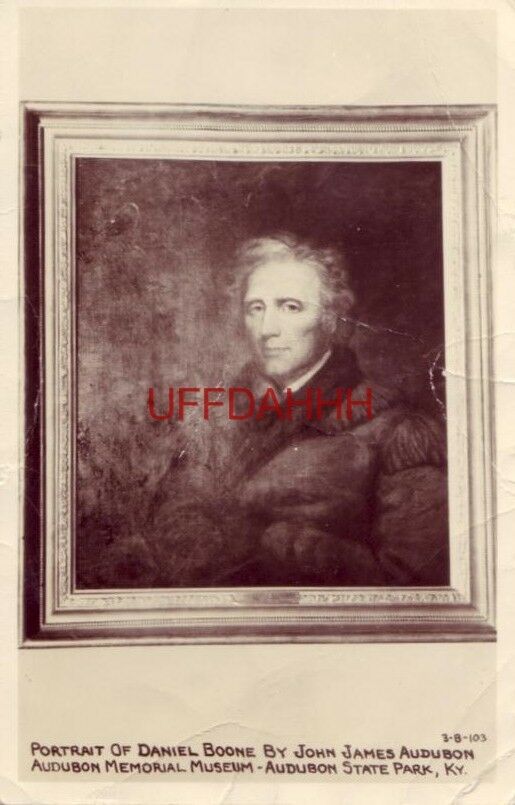 Portrait of Daniel Boone, Audubon Memorial Museum, Audubon State Park ...