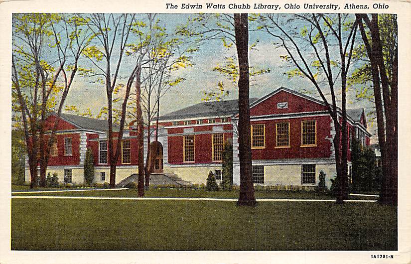 The Edwin Watts Chubb Library Ohio University Athens, Ohio USA | United ...