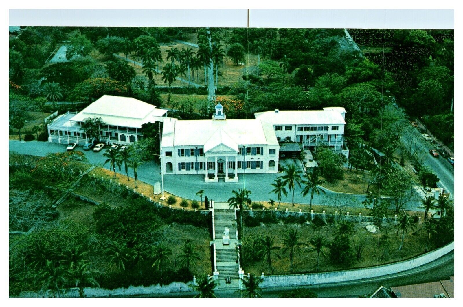 Bahama Islands Nassau Landscape Aerial View Nature Stairs Chrome ...