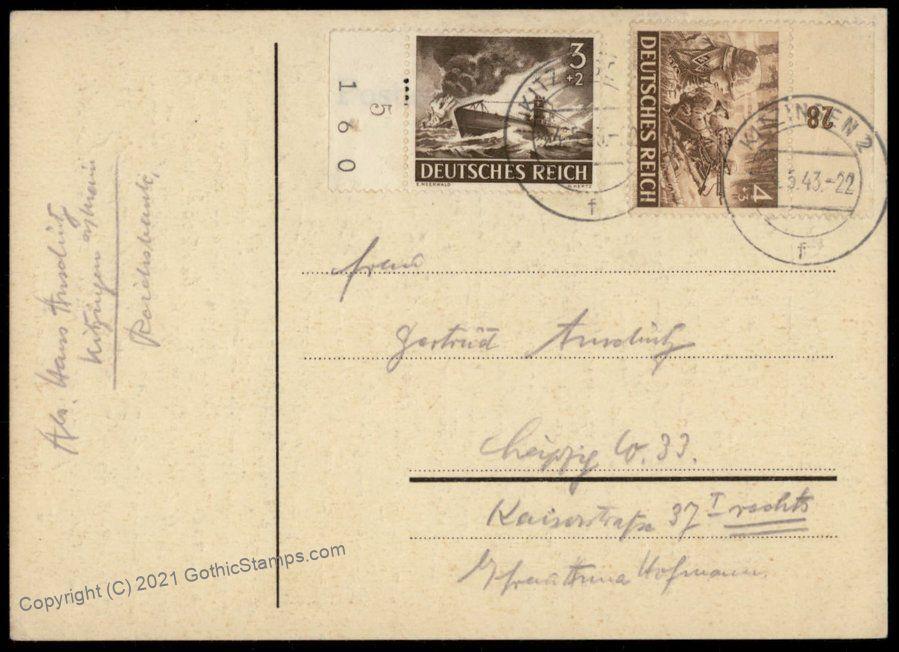 Germany 1943 Helden der Wehrmacht I Heroes UBoot Margin Waffen SS Cover ...