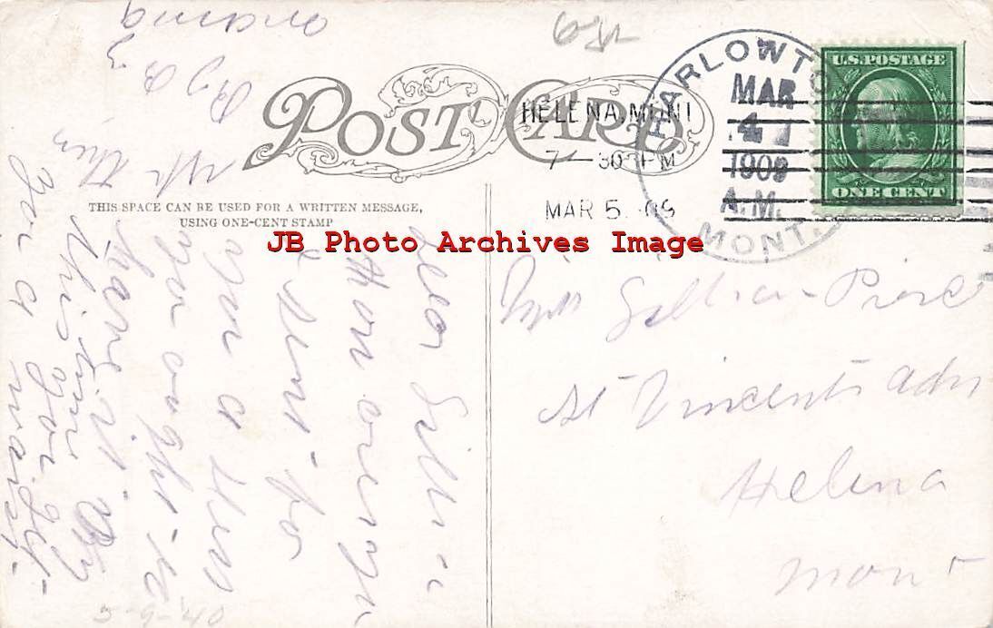 RF Elwell, Unknown No 8026, A Flighty One, Cowboy Busting a Bronco ...