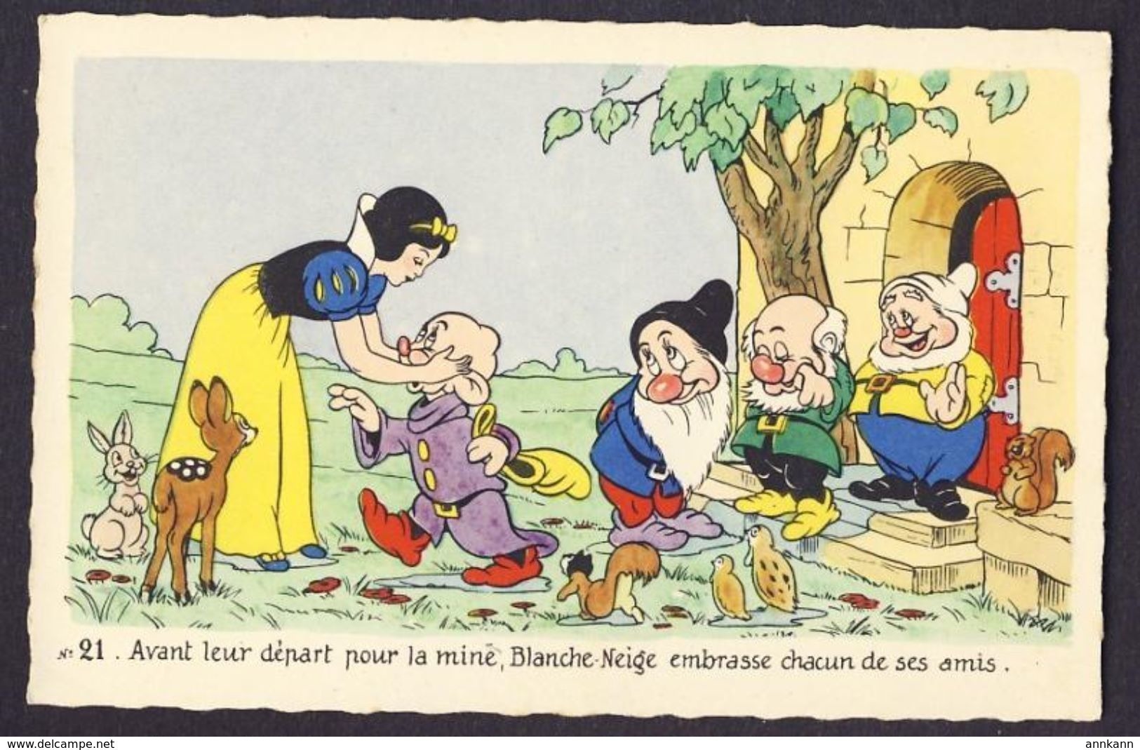 FRENCH WALT DISNEY Snow White and the 7 Dwarfs # 21 | Topics - Cartoons ...