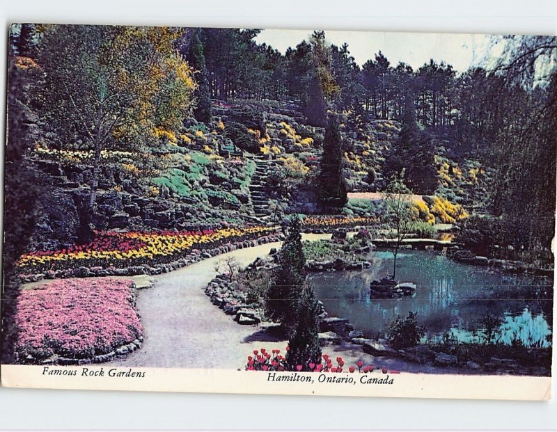 Postcard Famous Rock Gardens, Hamilton, Canada | Canada - Ontario ...