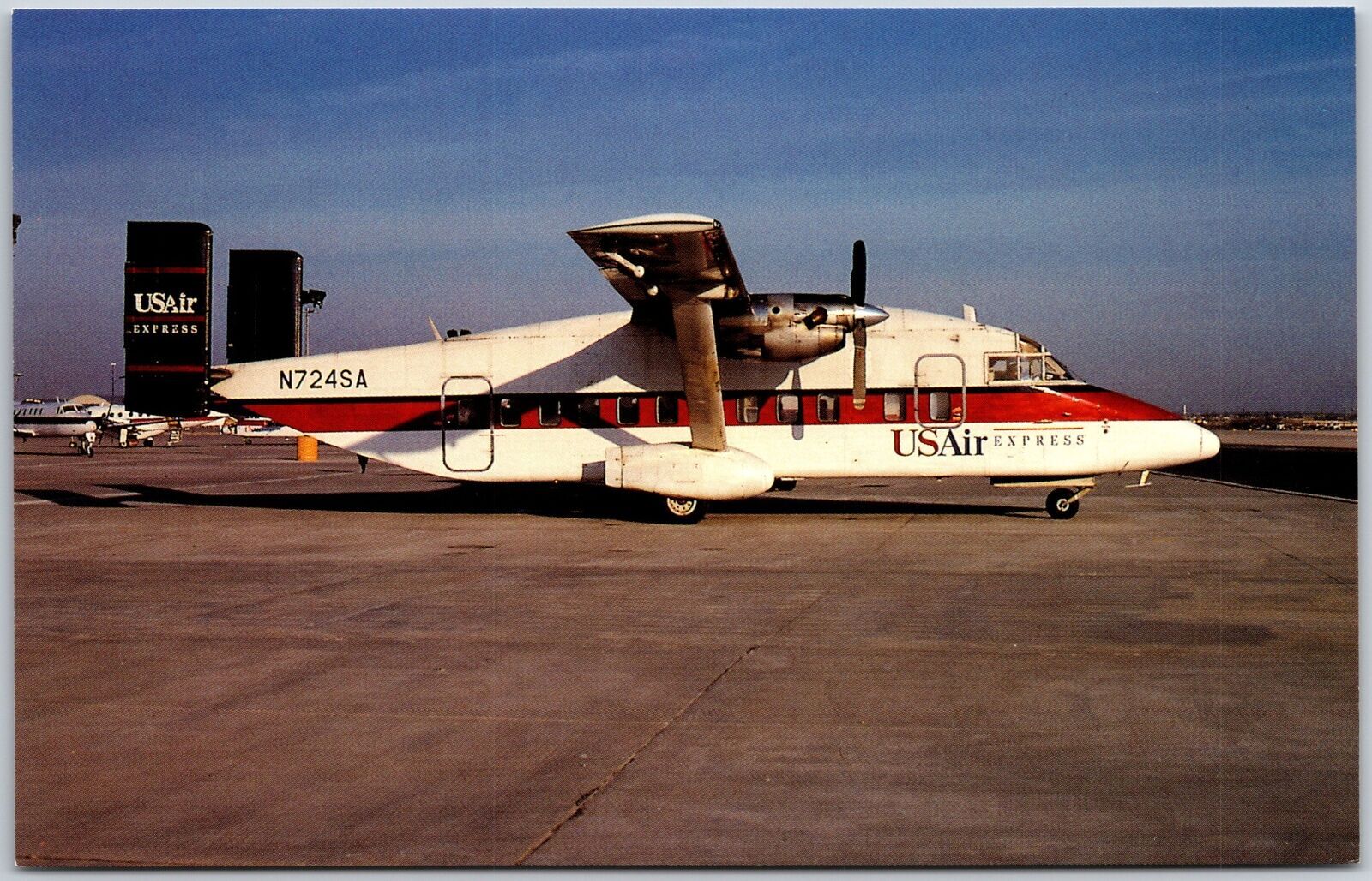 Airplane USAir Express Shorts 330-200 Local Service Travel Arliner ...