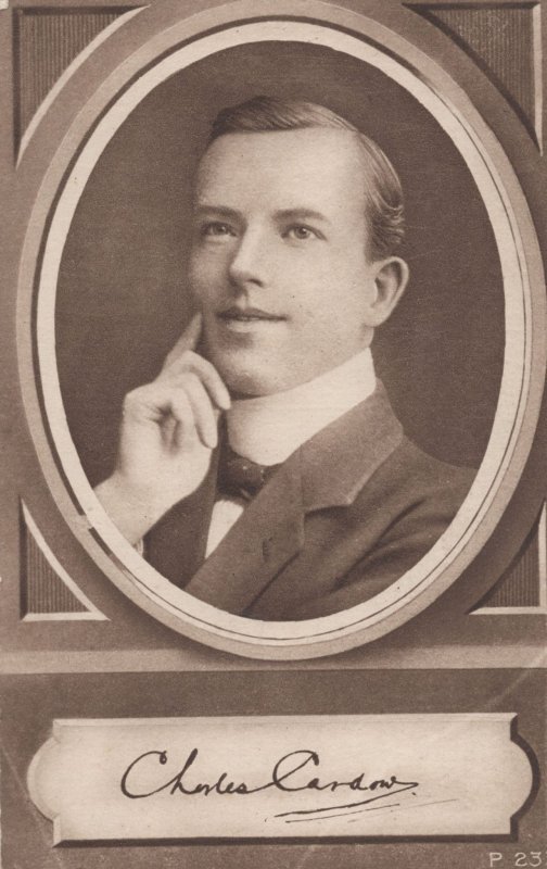 Charles Cardow 1916 WW1 Military Cigarette Fundraising Signed Postcard ...