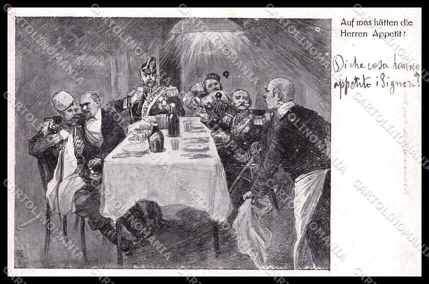 WWI WW1 Austrian Propaganda LK Leo Kainrald cartolina ZG9521 | Topics ...