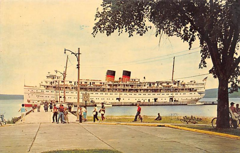 SS South America At Municipal Dock Munising Ferry Boat Ship | Topics ...